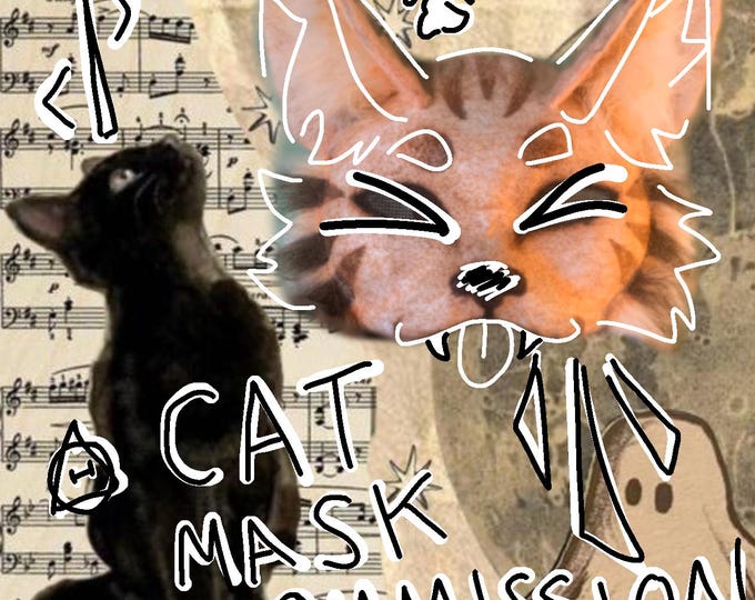 Custom Cat Therian Mask Commission High Quality - Etsy