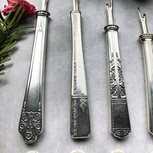 Antique Silverplate Seam Ripper Sewing Quilting Notion Tool Vintage ...