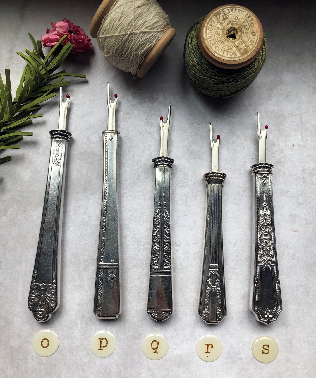 Antique Silverplate Seam Ripper Sewing Quilting Notion Tool Vintage ...