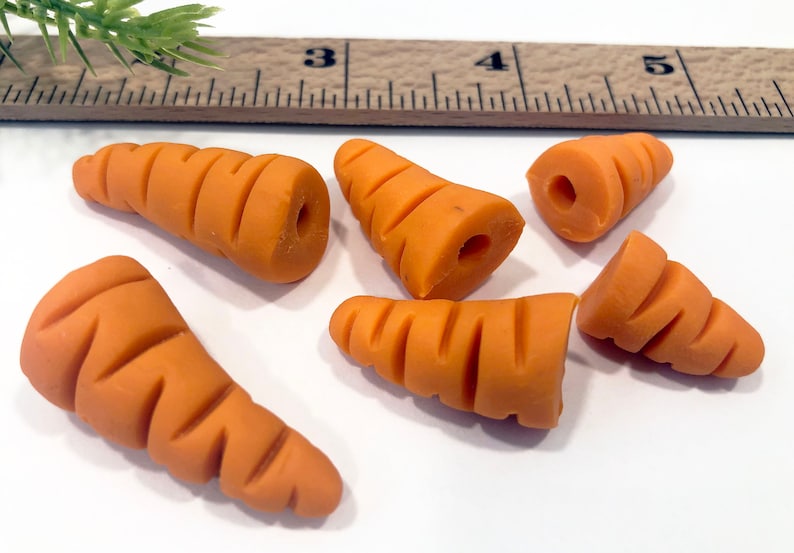 SIX Snowman Carrot Nose Noses Variety Sizes DIY Craft Supplies | Etsy