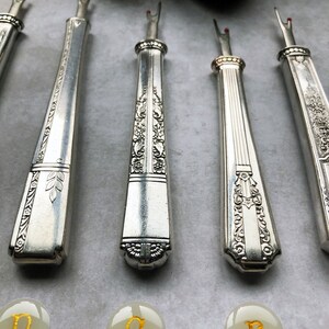 Antique Silverplate Seam Ripper Sewing Quilting Notion Tool Vintage ...