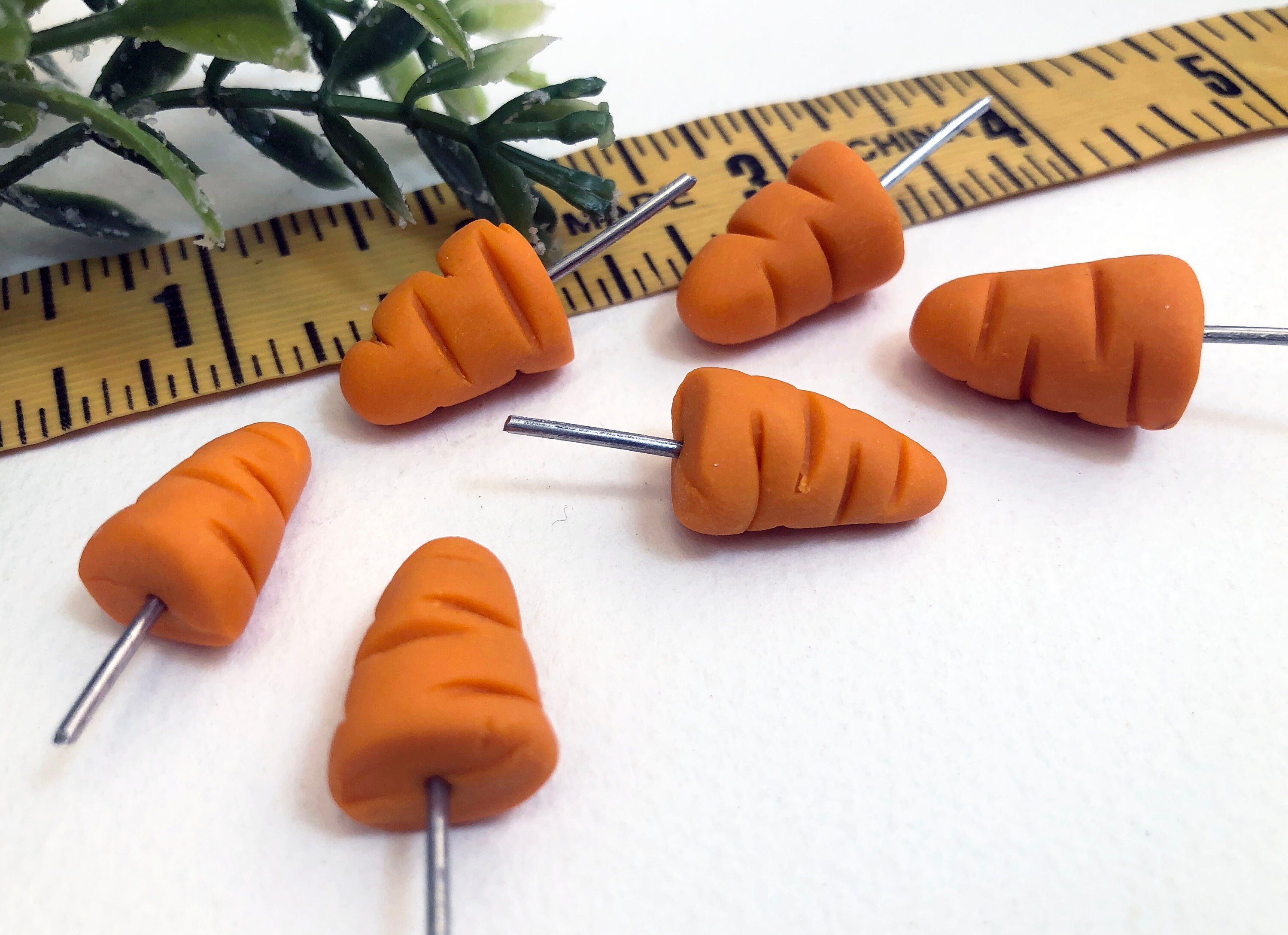 Small Snowman Carrot Noses DIY Craft Supplies Kit Pattern Etsy