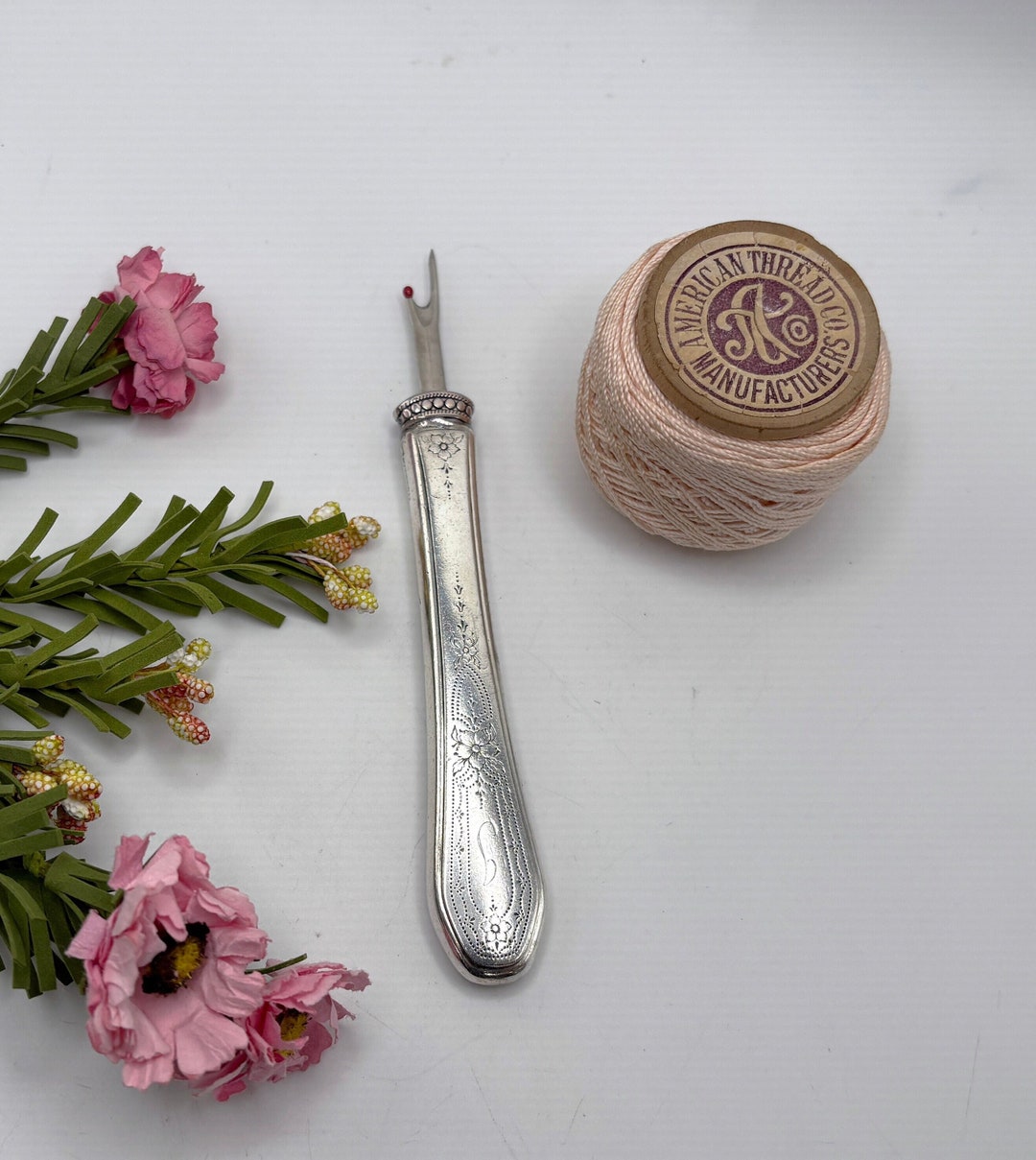 Seam Ripper Vintage Silverplate paul Revere 1927 Sewing Crafting ...