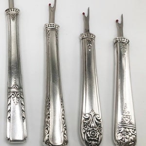 Vintage Silverplate Seam Rippers Sewing Quilting Crafting Tools Notions ...