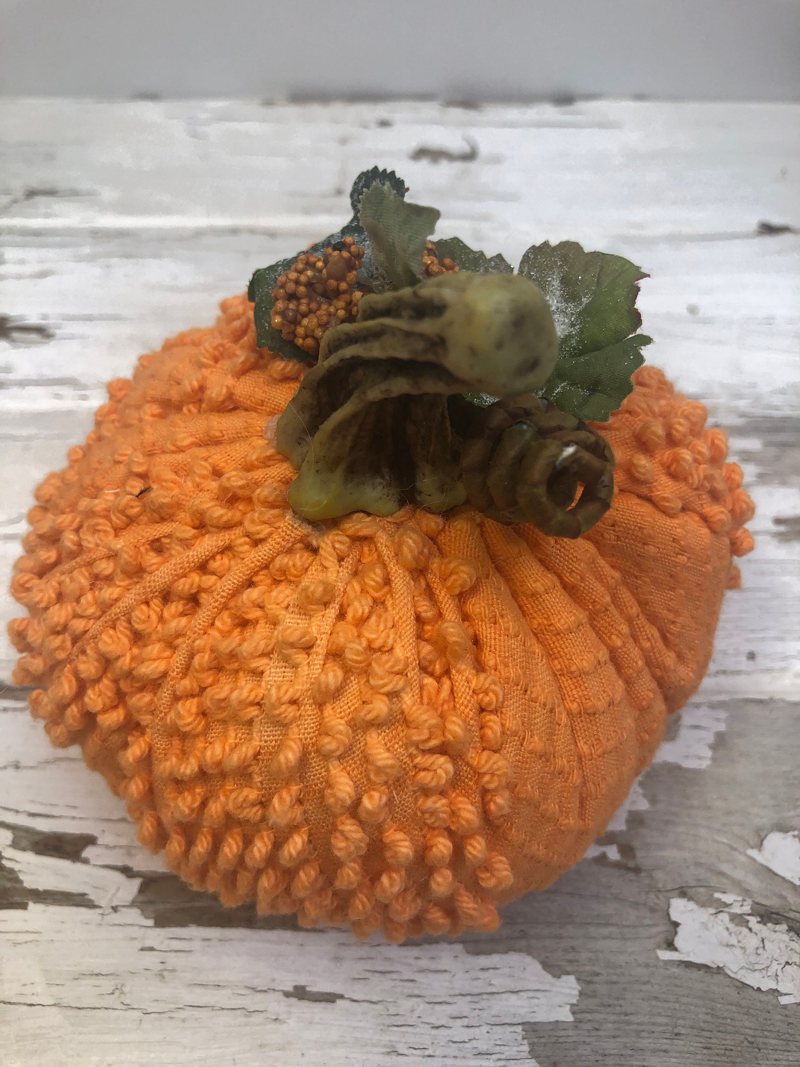 Small Pumpkin Stems Realistic Resin for Velvet Fabric Pumpkins | Etsy
