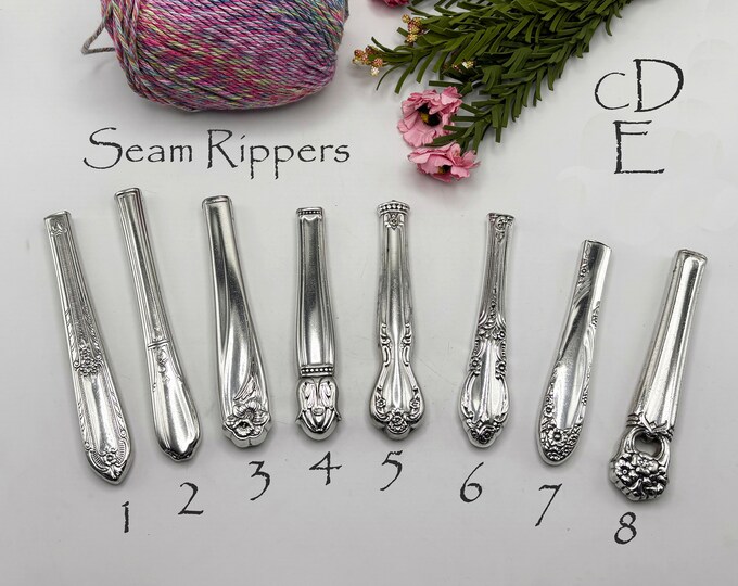 Seam Ripper Vintage Silverplate Sewing Crafting Quilting Tool Unique ...