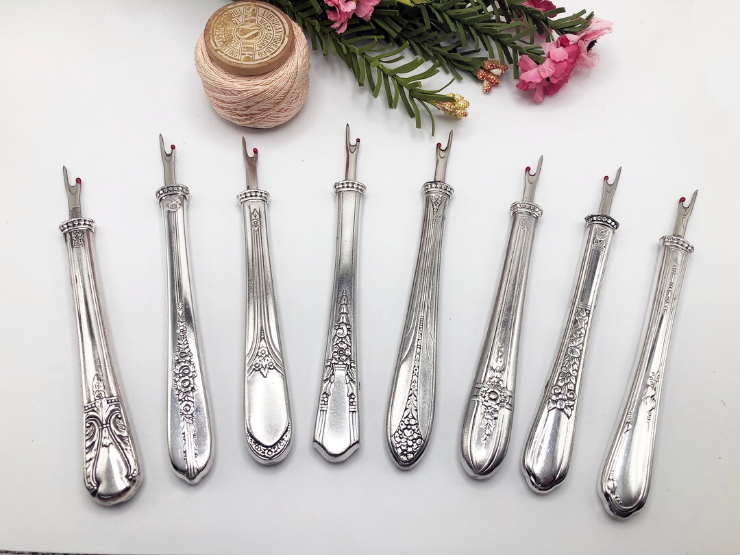 Silverplate Seam Rippers Vintage Sewing Quilting Crafting Tools Notions ...