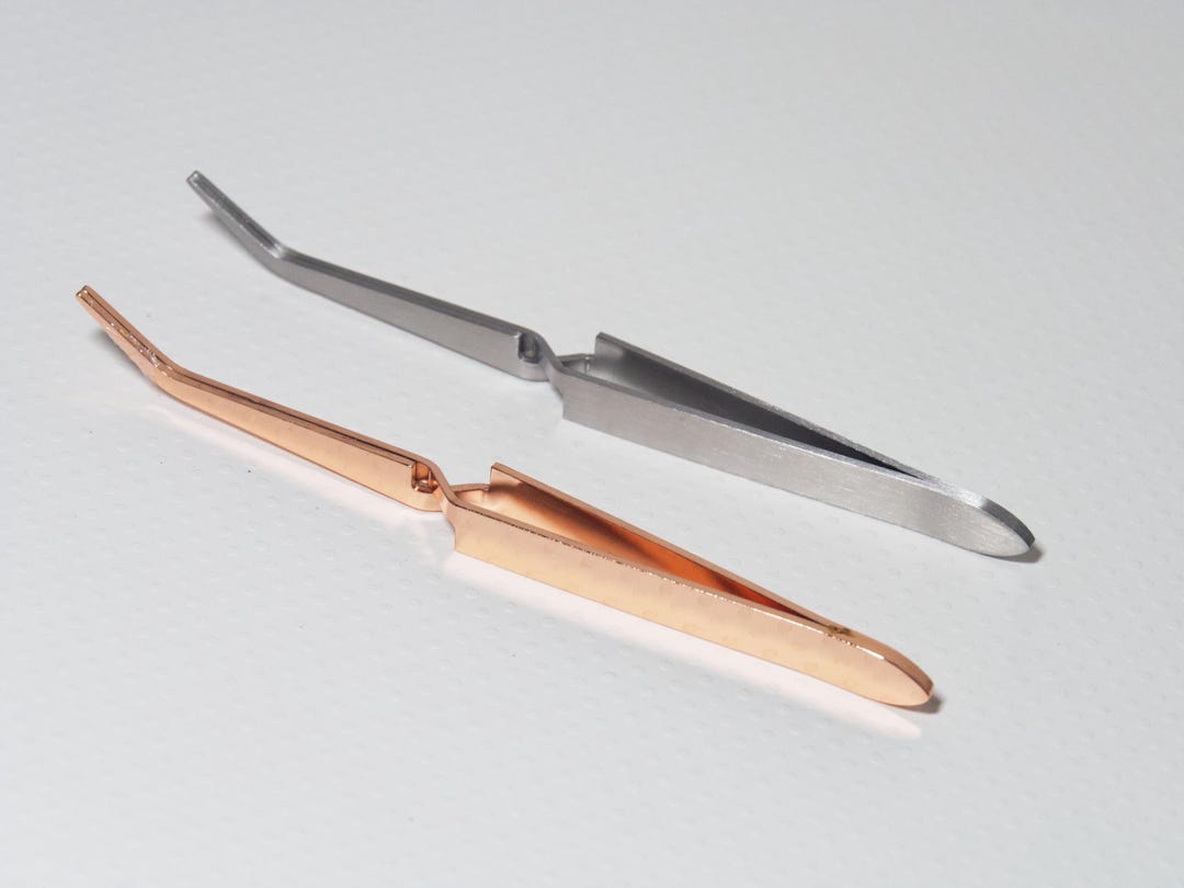 Stainless Steel Nail Pincher Pinching Clamp Tool/nail Art Curve Tweezer ...