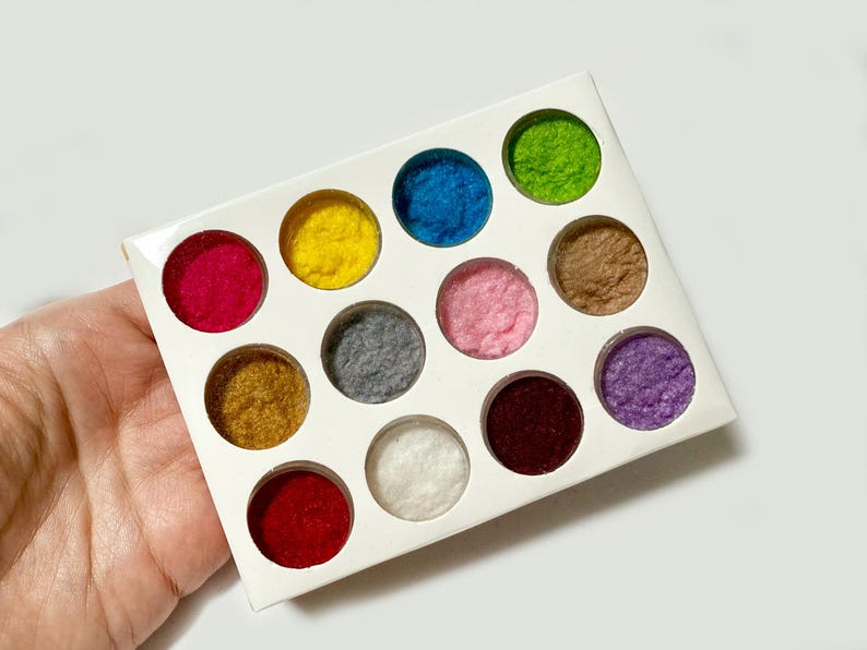 12 Cases of Fluffy Velvet Flocking Powder for Nail Art Winter Manicure ...