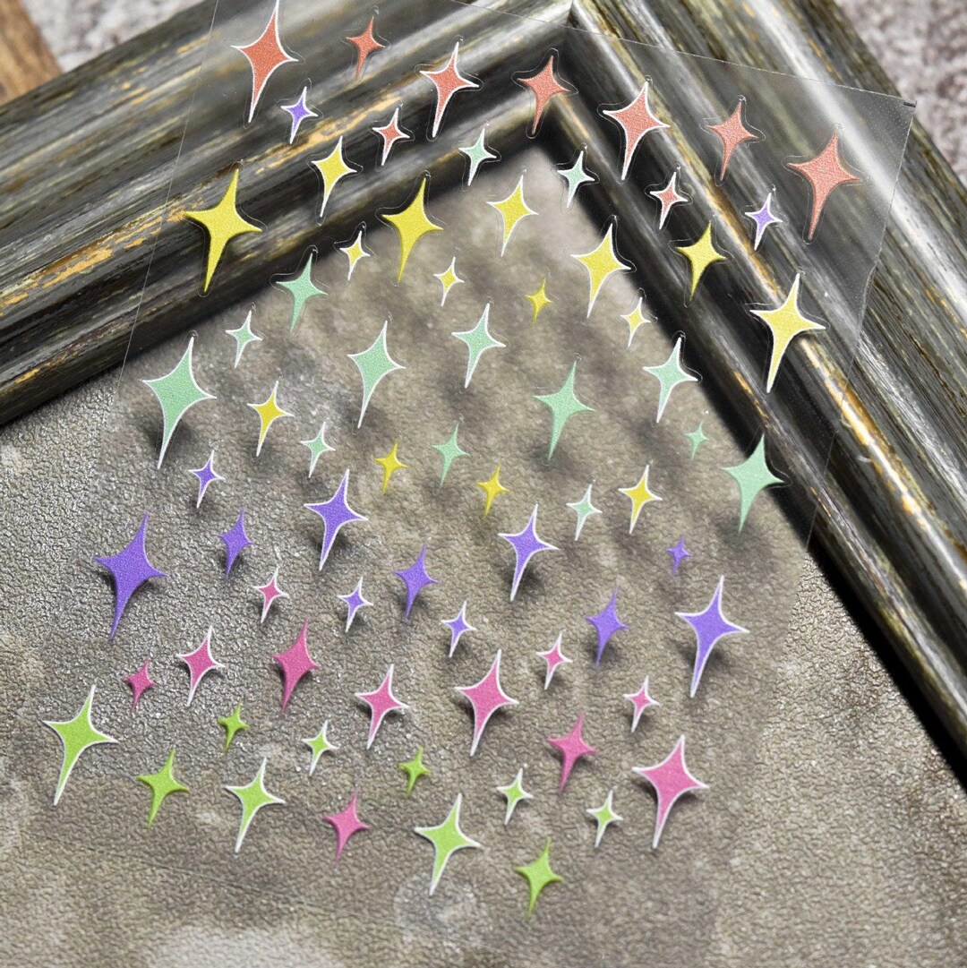 Twinkle, Twinkle, Little Star Nail Sticker - Etsy