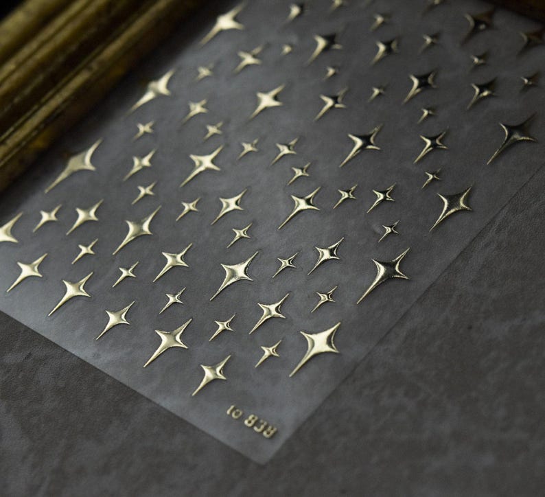 Twinkle Little Star Nail Stickers - Etsy
