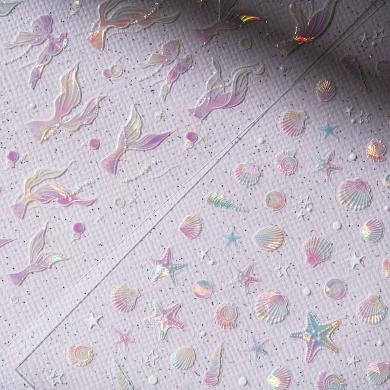 Starfish Summer Nails - Etsy