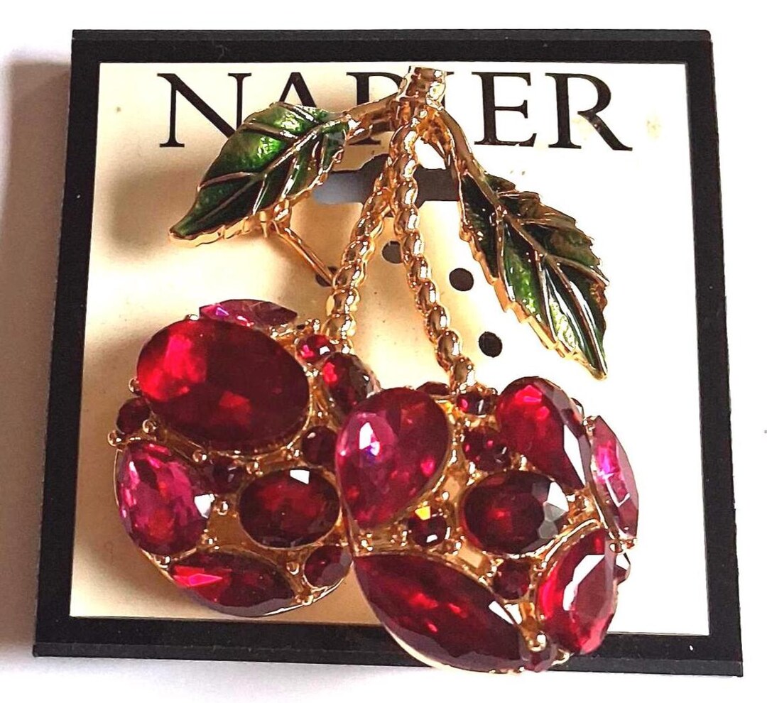 Cherry Bomb: Vintage Napier New Old Stock Double Cherry Fruit ...