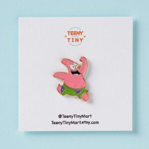 Cute Spongebob and Patrick Star Enamel Pins - Fun Collectibles for Fans ...