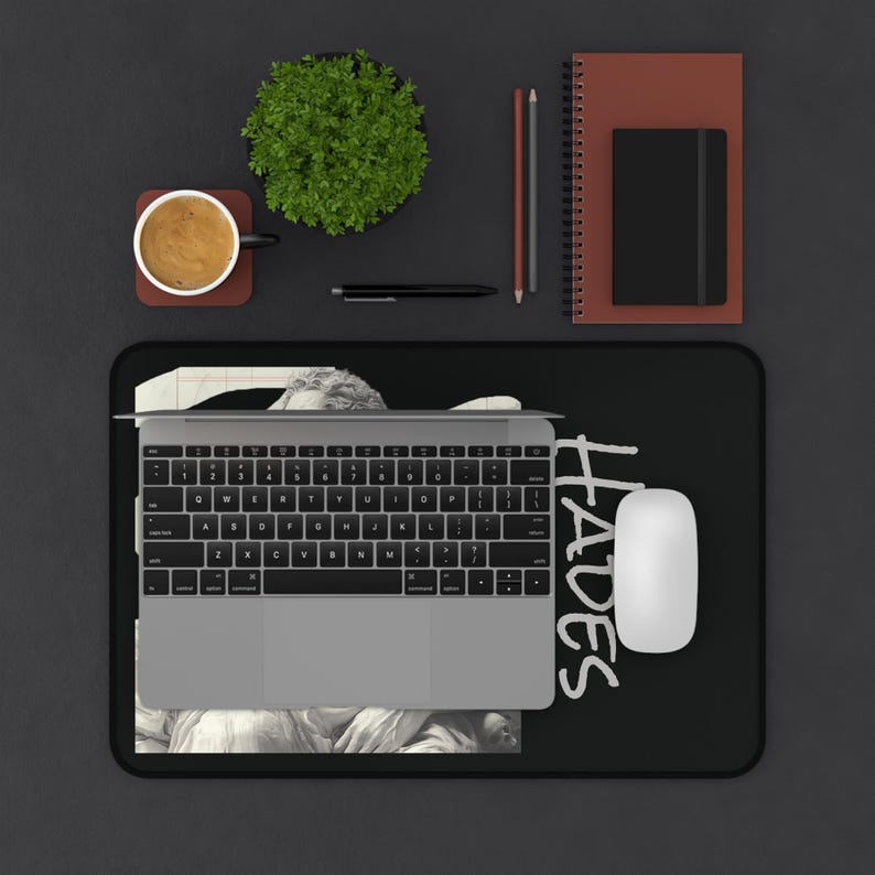 Hades' Desk Mat Mythical Workspace Essential High-quality Print Perfect ...