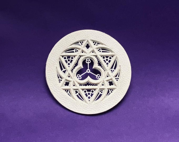 Parchment Rose Early Music Instruments Holes or Framed Decoration ...