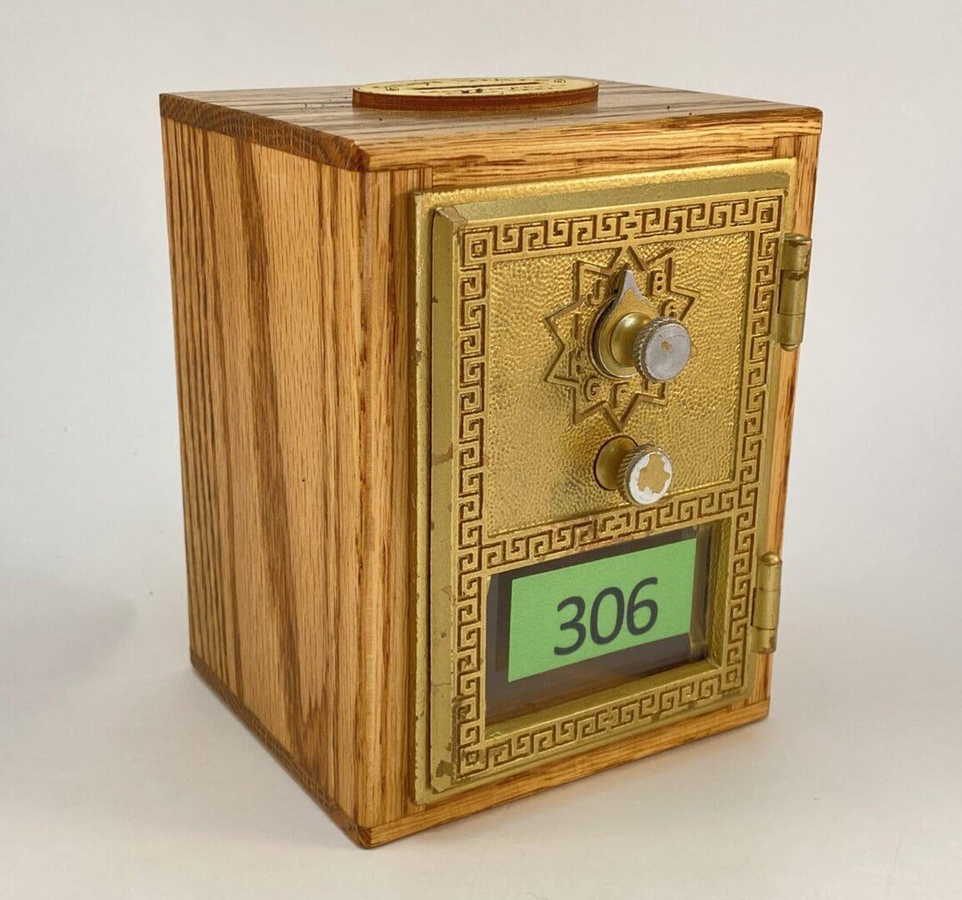 Penn State Mailbox Door Bank 306 Circa 1965 - Etsy