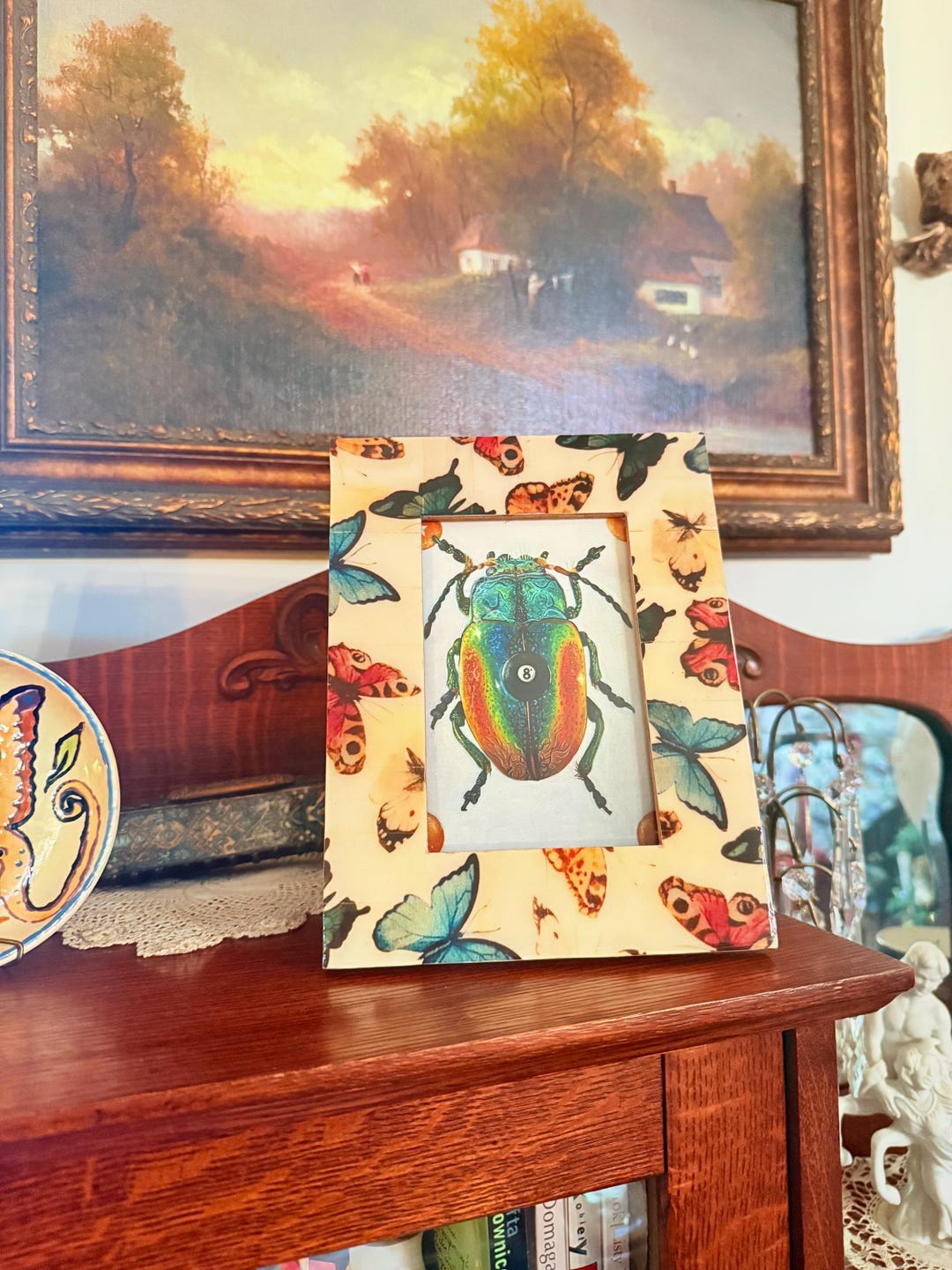 Framed and Signed Bug Print - Etsy