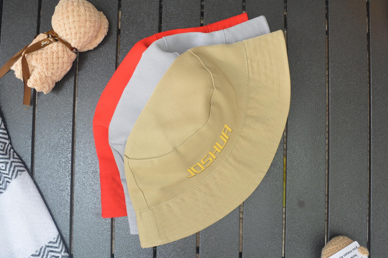 Custom Bucket Hat,personalized Gifts, Bucket Hat Pattern, Logo Design ...