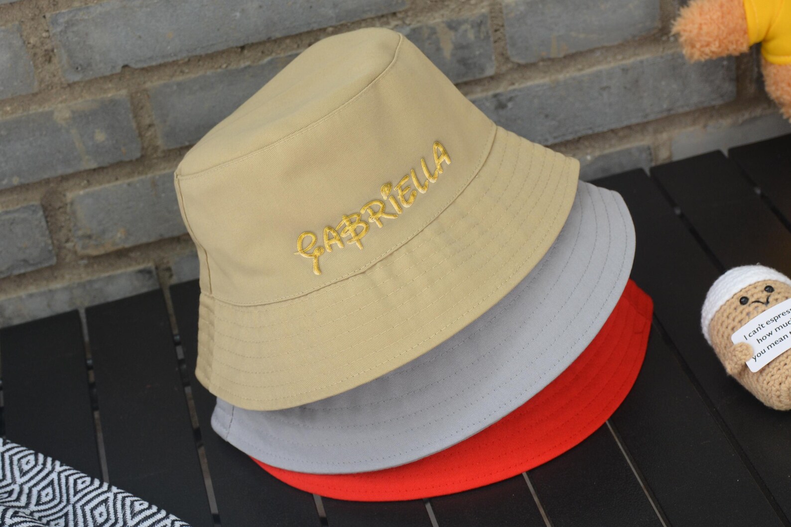 Custom Bucket Hat,personalized Gifts, Bucket Hat Pattern, Logo Design ...