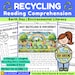 Recycling Reading Comprehension Passages and Activities | Earth Day ...
