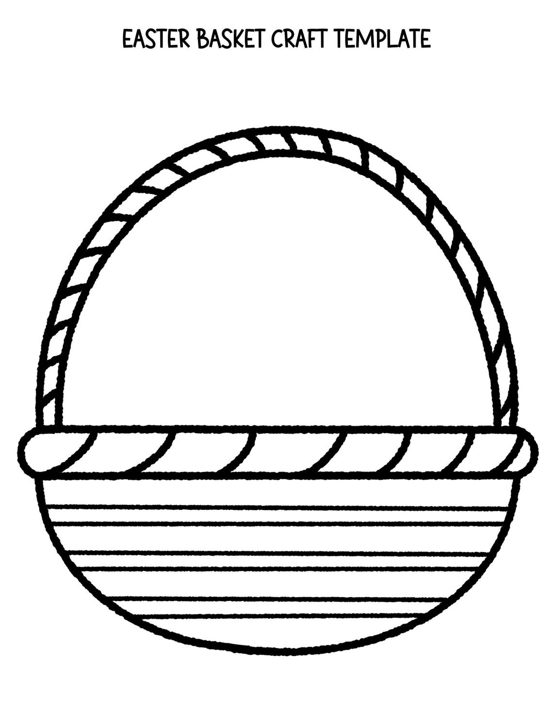 Easter Fraction Craftivity | Build a Spring Egg Basket + Writing & Math ...