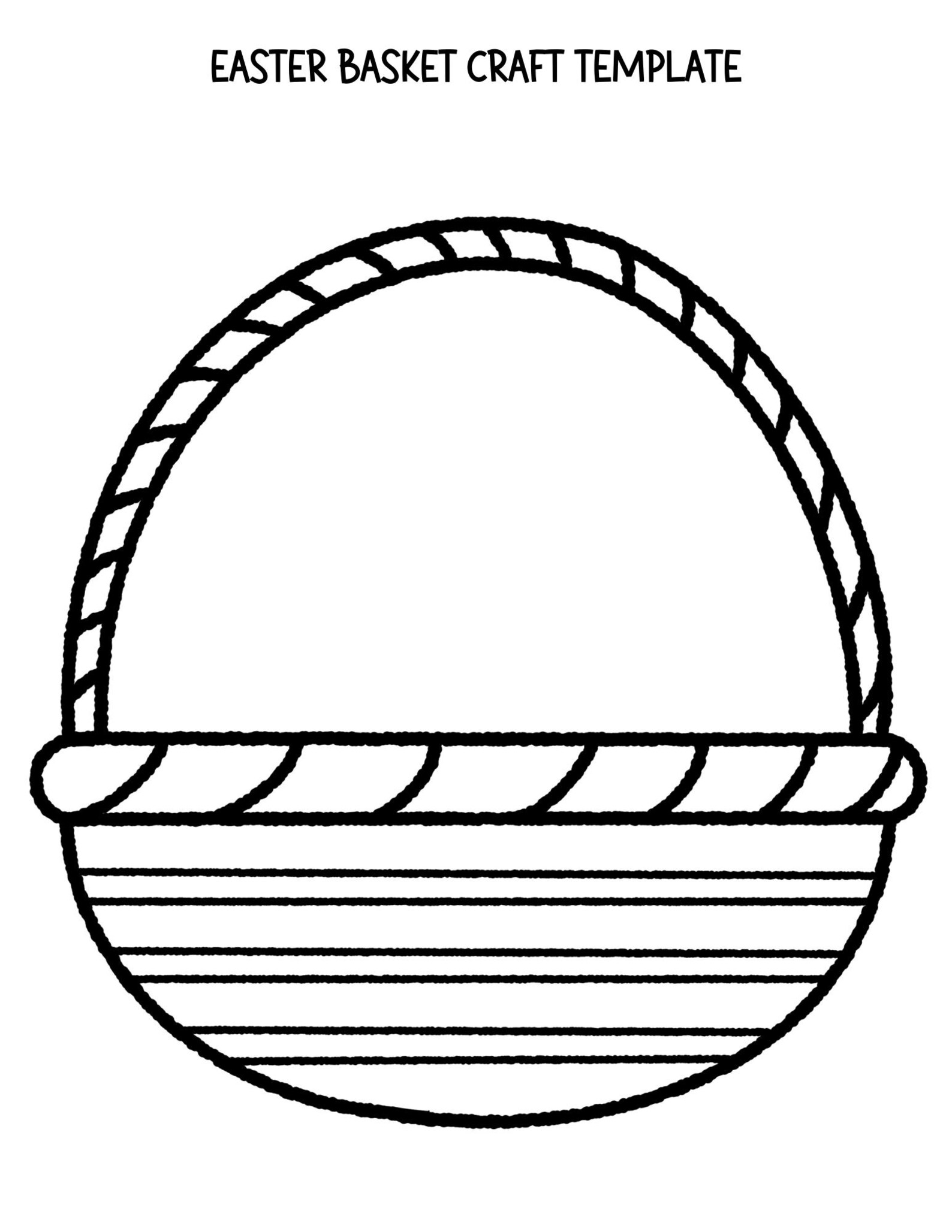 Easter Fraction Craftivity | Build a Spring Egg Basket + Writing & Math ...