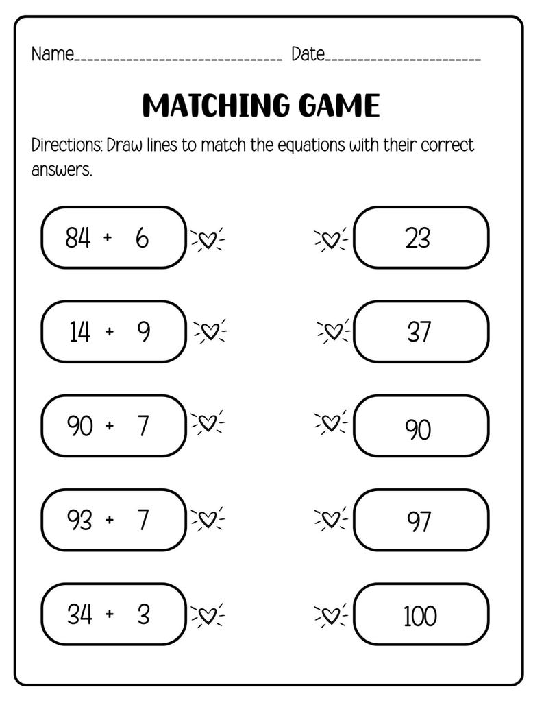 2 Digit Plus 1 Digit Addition Worksheets | Adding a 2-digit and 1-digit ...