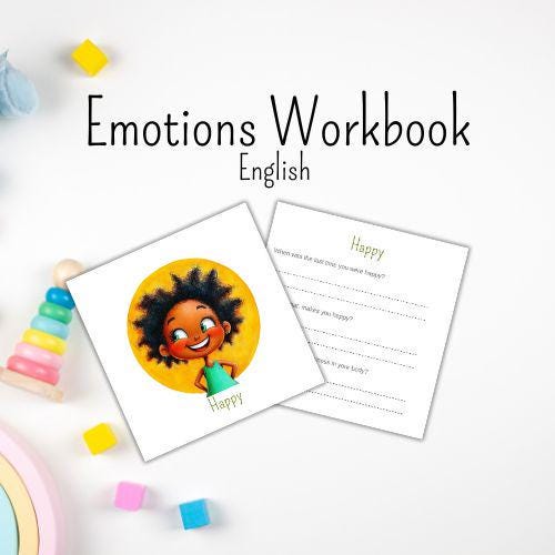 Emotions Workbook | English | Work Questions, Practice Situations ...