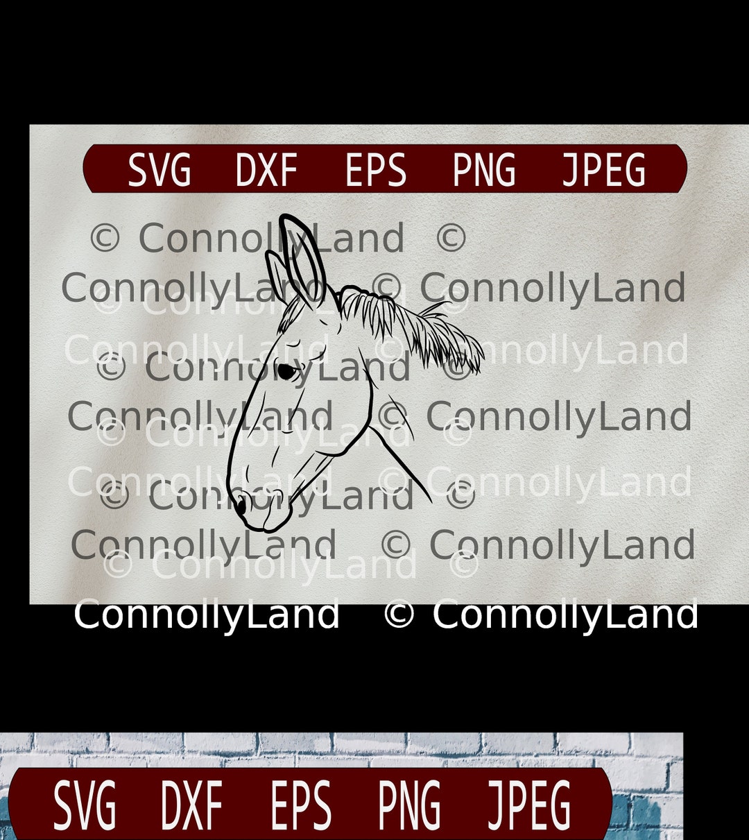 Draft Mule Dolly. My Belgian Draft Mule Dolly. Line Drawn by Me From a ...