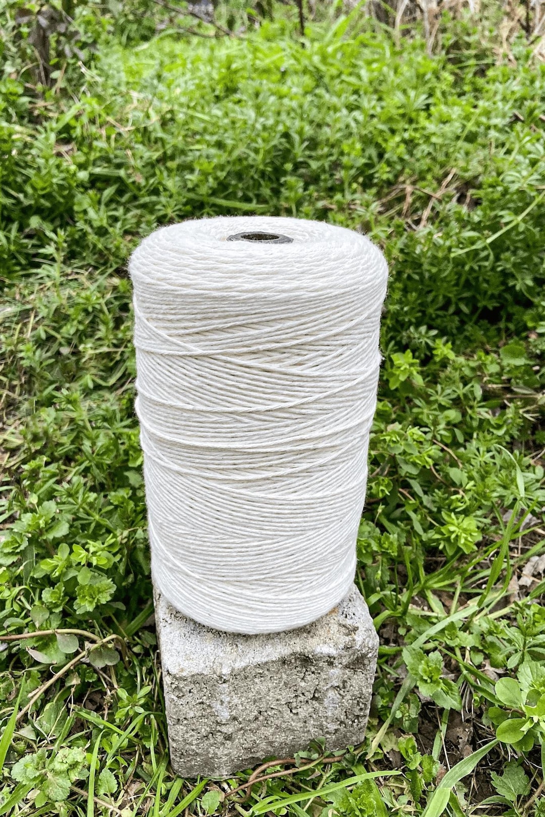 Natural Cotton Rope, 660 Yards (600 Meters), Craft Supplies, 1 Mm ...