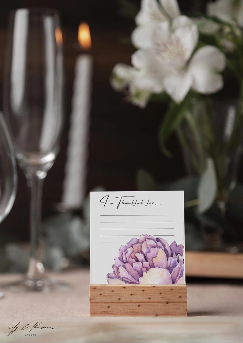 I Am Thankful for Cards, Printable Thanksgiving Cards, Friendsgiving ...