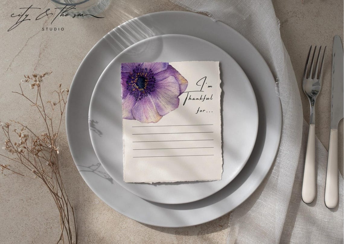 I Am Thankful for Cards, Printable Thanksgiving Cards, Friendsgiving ...