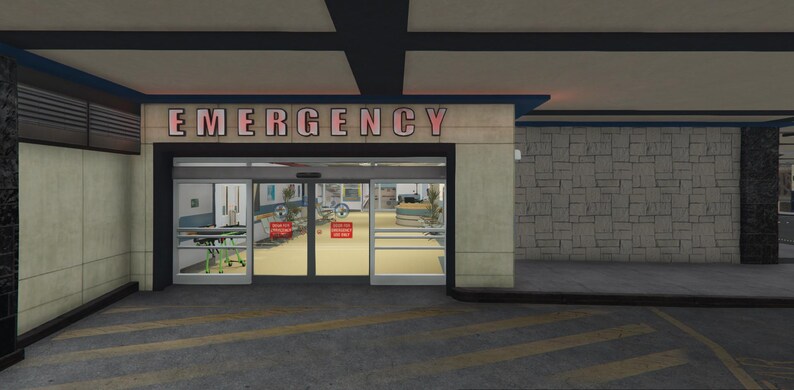 Ocean Medical Center MLO / MAP Fivem GTAV Optimized Drag and Drop Files ...
