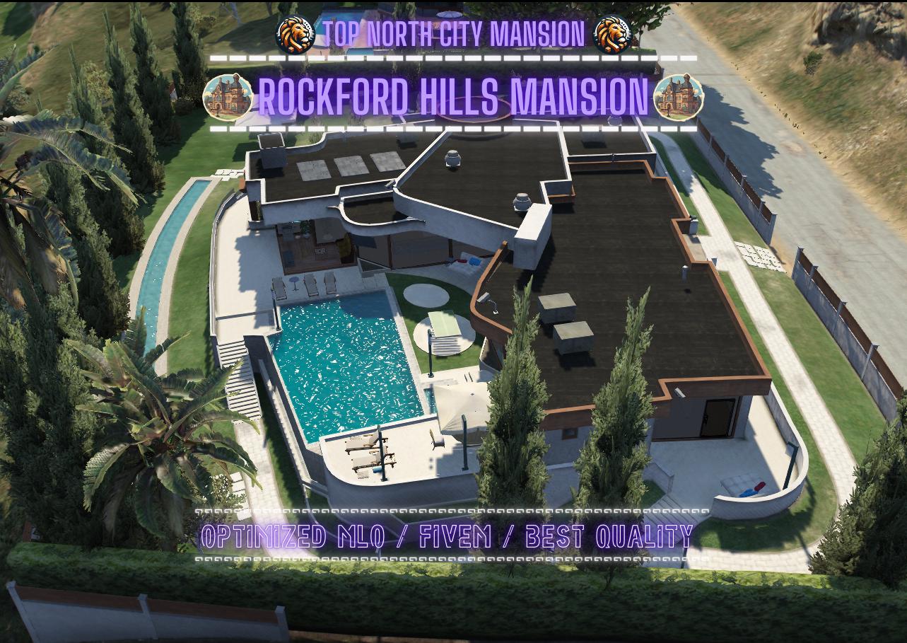 Rockford Hills Mansion MLO/MAP Fivem GTAV Optimized Drag and Drop Files Best Quality - Etsy Canada