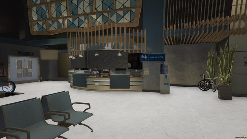 Oean Medical Center MLO / MAP Fivem GTAV Optimized Drag and Drop Files ...