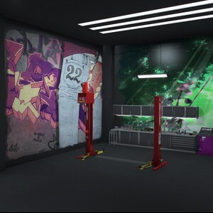 Red Line Mechanic MLO/MAP Fivem GTAV Optimized Drag and Drop Files Best ...