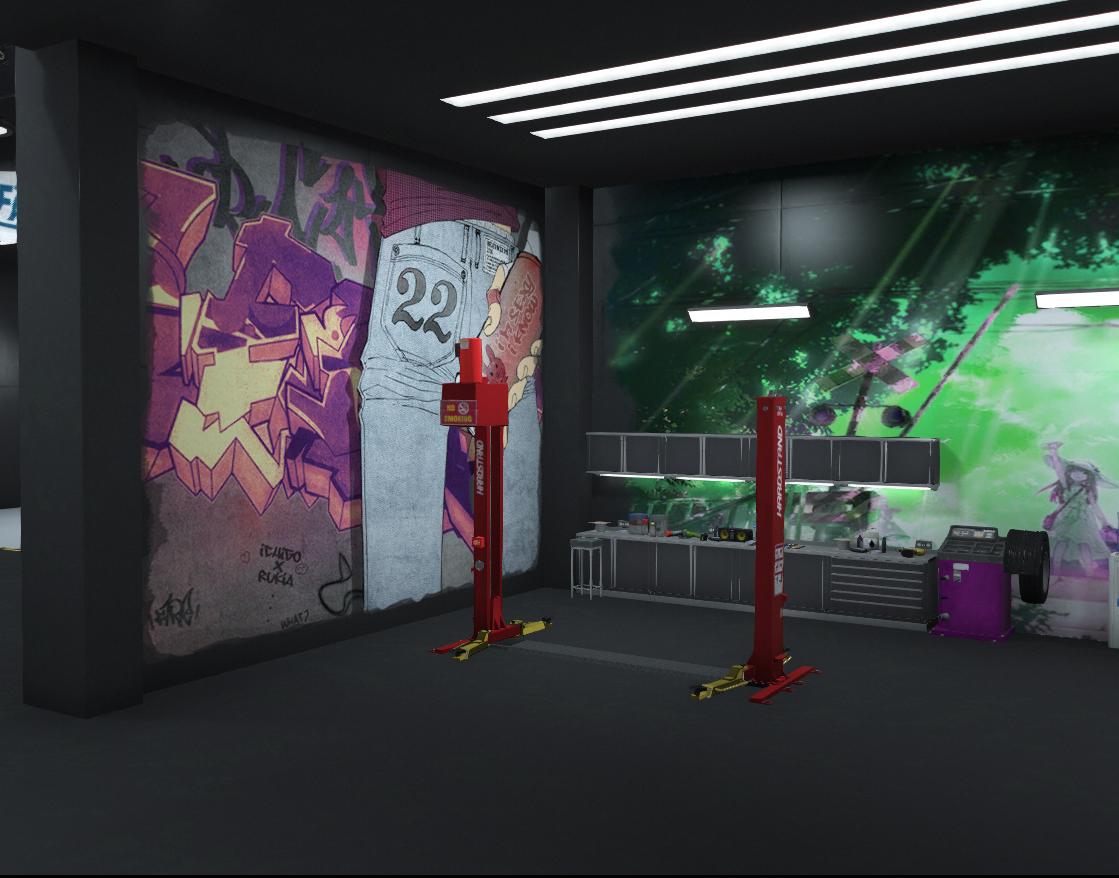 Red Line Mechanic | MLO/MAP | Fivem GTAV | Optimized | Drag and Drop ...