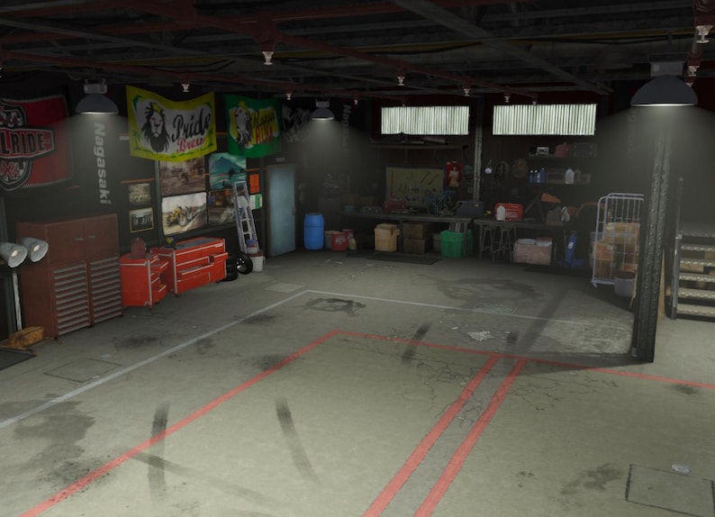Paleto Garage | MLO / MAP | Fivem GTAV | Optimized | Drag and Drop ...