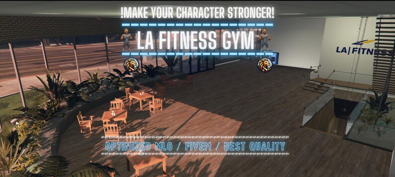 LA Fitness Gym: Gym/ Fivem / MLO / Optimized / Grand Theft Auto 5 - Etsy
