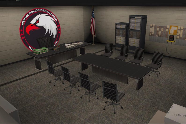 Nexus Police Department MLO/MAP Fivem GTAV Optimized Drag and Drop ...