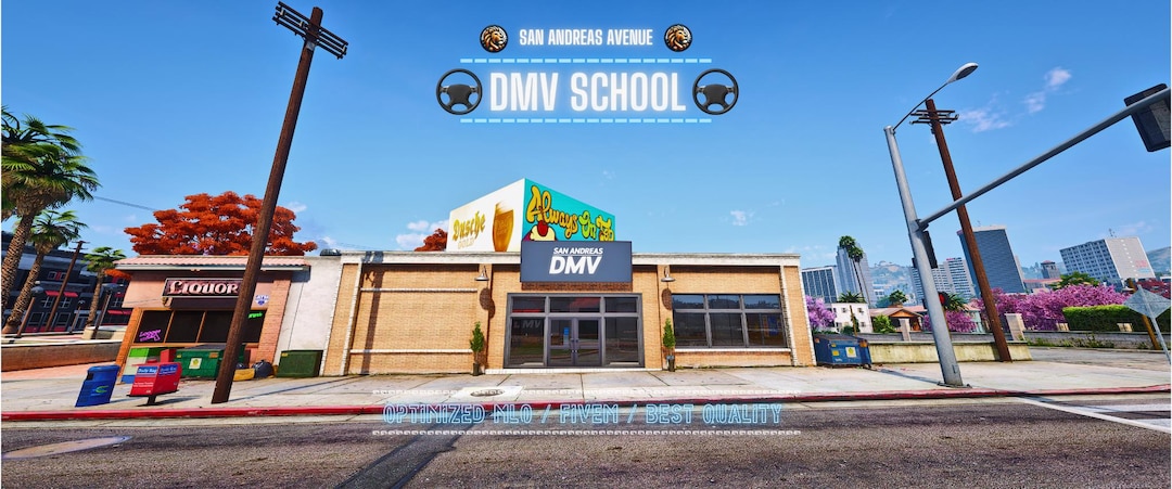 Escola DMV MLO/MAPA Cinco GTAV Otimizado Arrastar e soltar arquivos ...