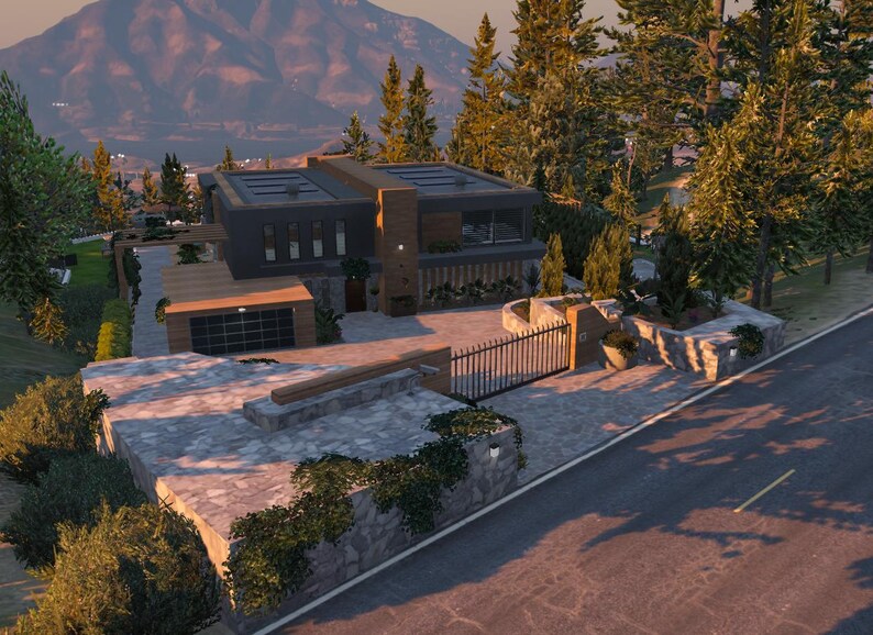 Forest Mansion MLO/MAP Fivem GTAV Optimized Drag and Drop Files Best ...