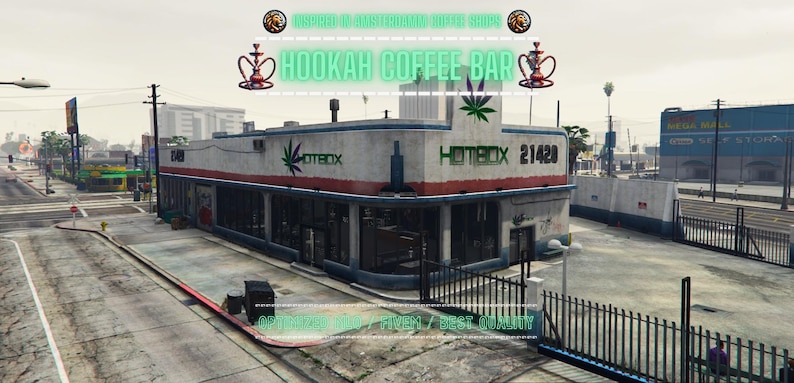 Hookah Lounge & Bar | MLO/MAP | Fivem GTAV | Optimized | Drag and Drop ...