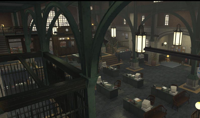 Davis Police Station MLO/MAP Fivem GTAV Optimized Drag and Drop Files ...