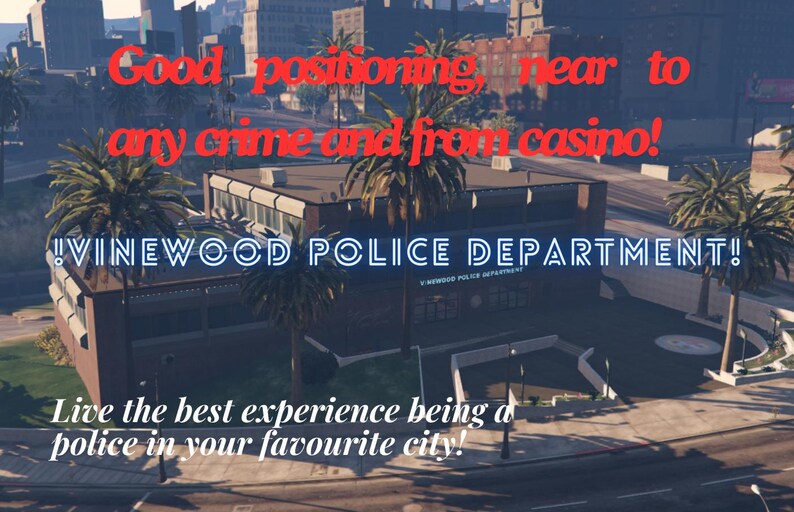 SPD Vinewood Police Station: LSPD / Fivem / MLO / Optimized / Grand ...