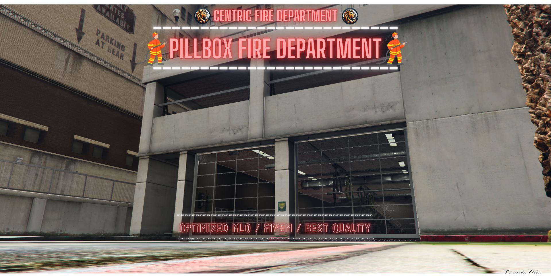 Pillbox Fire Department MLO/MAP Fivem GTAV Optimized Drag and Drop ...