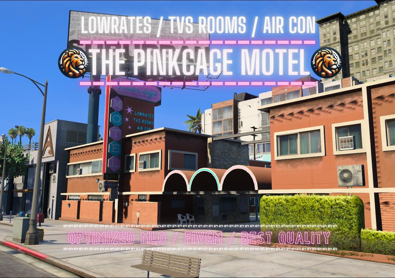 Pinkcage Motel | MLO/MAP | Fivem GTAV | Optimized | Drag and Drop Files ...