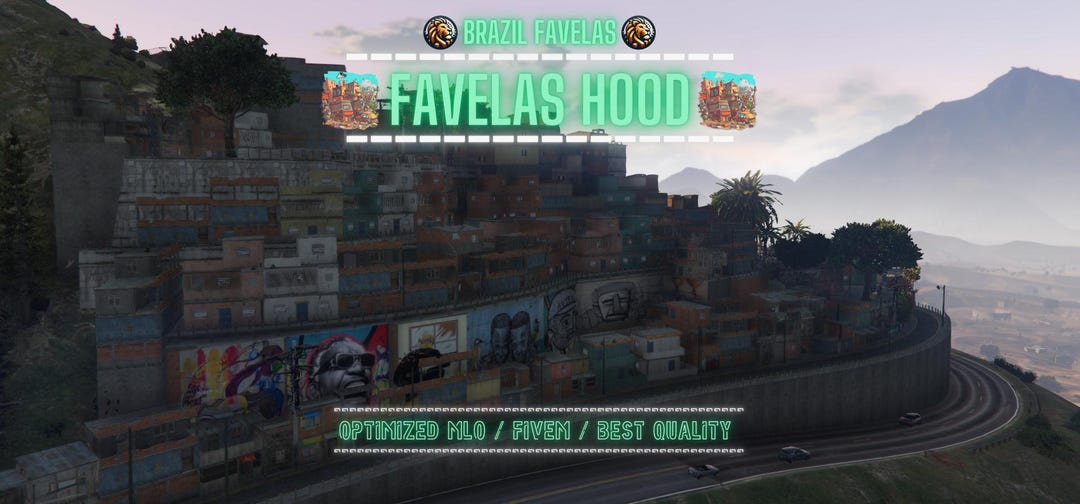Hood Favelas | 3 MLO'S / MAP | Fivem GTAV | Optimized | Drag and Drop ...