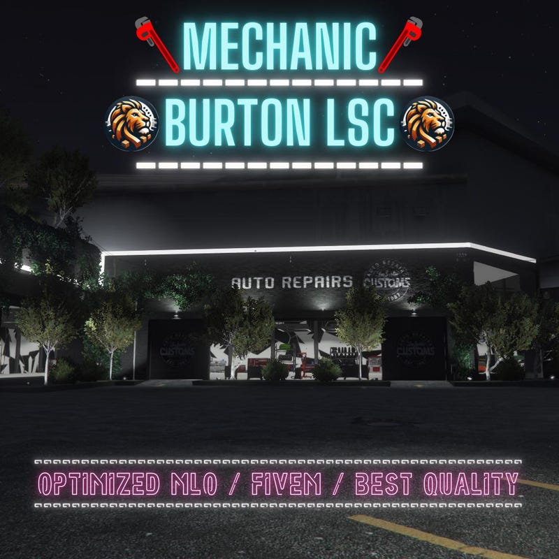 Mechanic Fivem Maps - Etsy